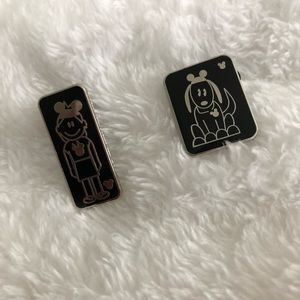 Disney | Accessories | Disney Enamel Pins Outlines | Poshmark